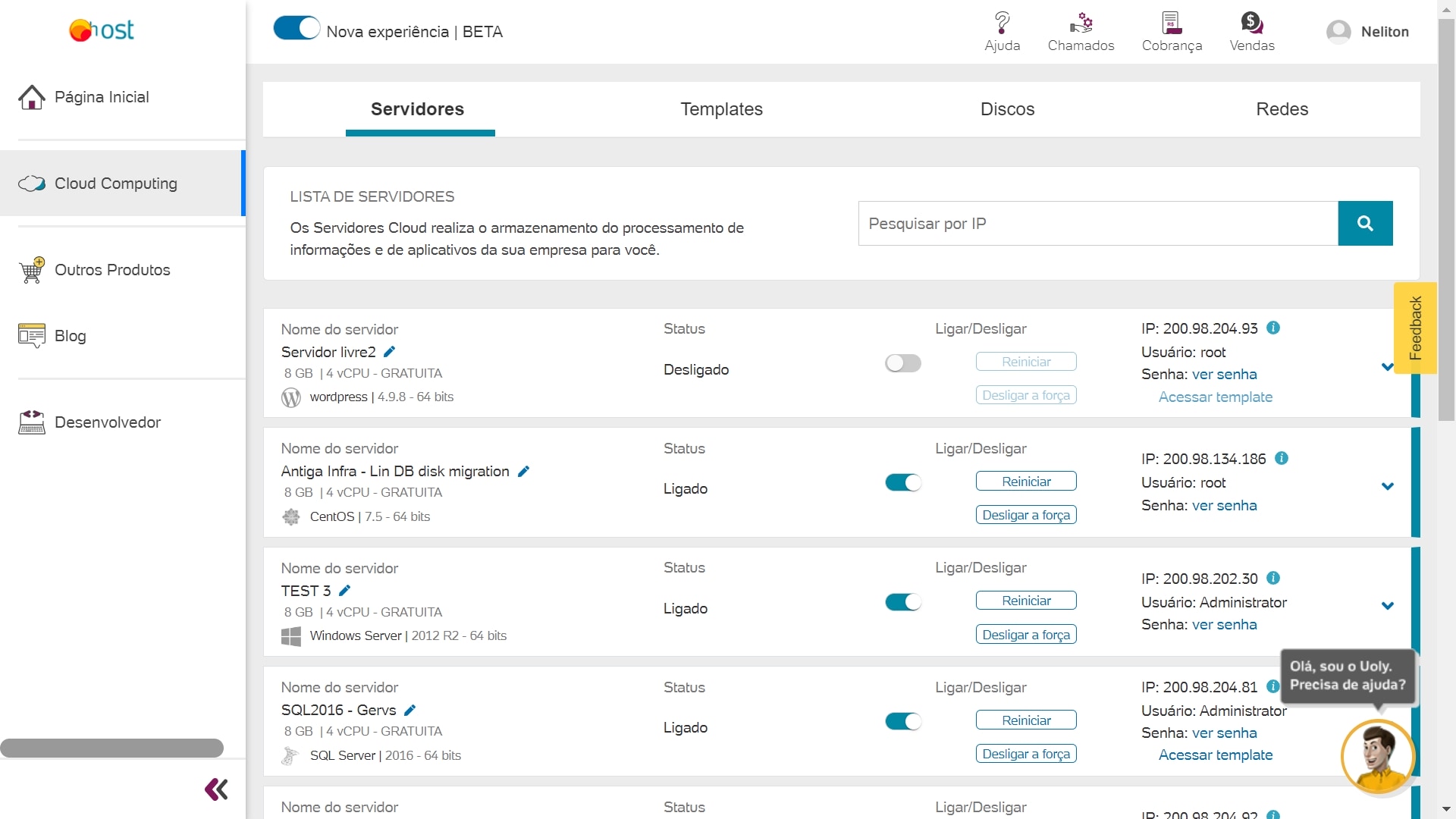 Cloud do UOL HOST: Vamos te ajudar a configurar tudo! | UMN